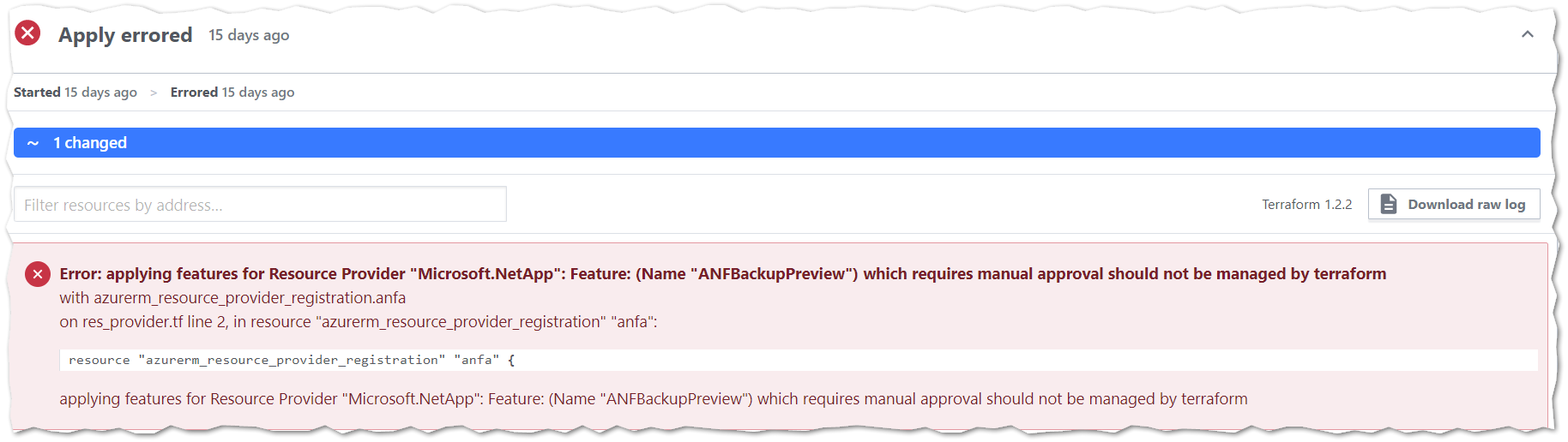 Managing Azure NetApp Files Volume Backup feature with Terraform AzAPI Provider - The Cloud Journey